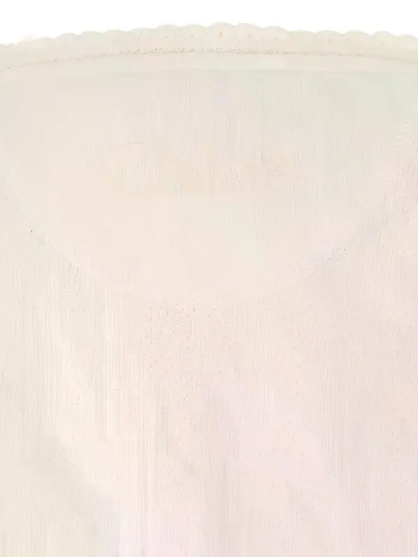 Chloé Pointelle-knit Vest