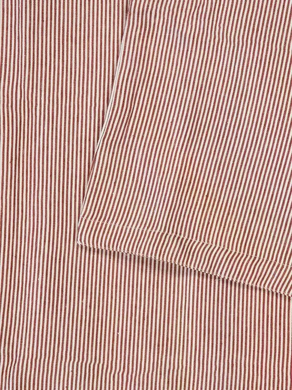 LIBECO Stripe-detail Duvet Cover