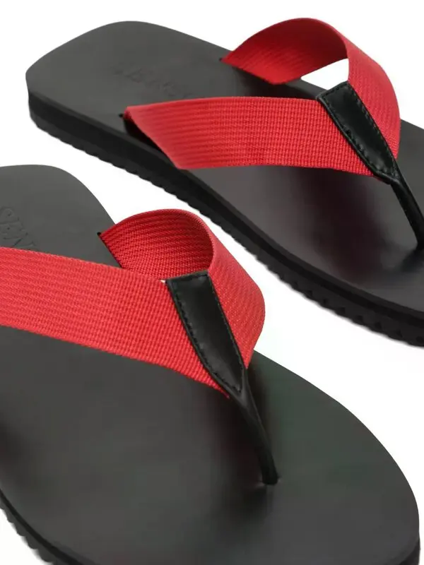 Senso Xylon Thong Sandals - Red