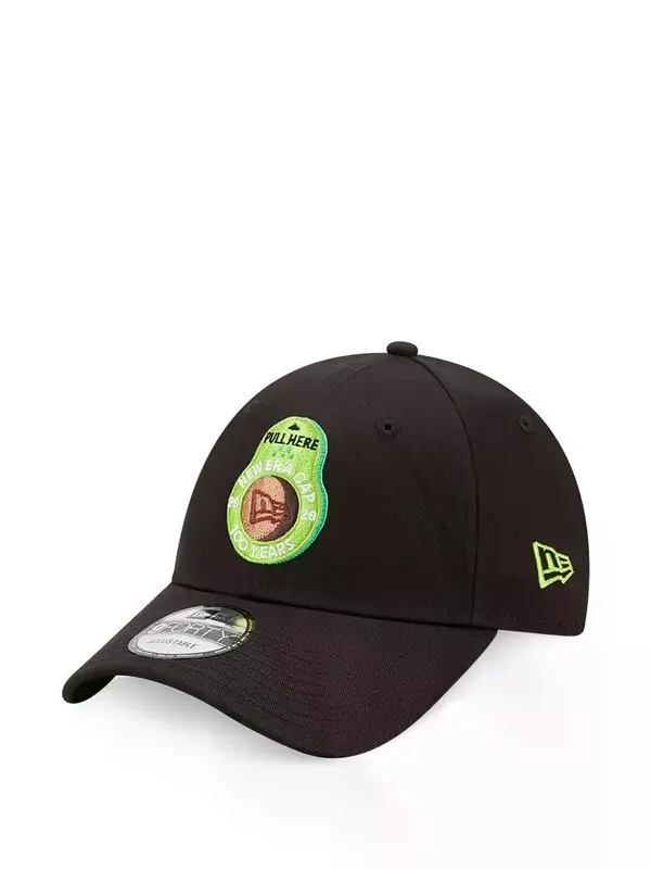 New Era 9forty Avocado Patch Baseball Cap - Black