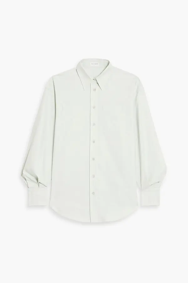Brunello Cucinelli Cotton Oxford Shirt