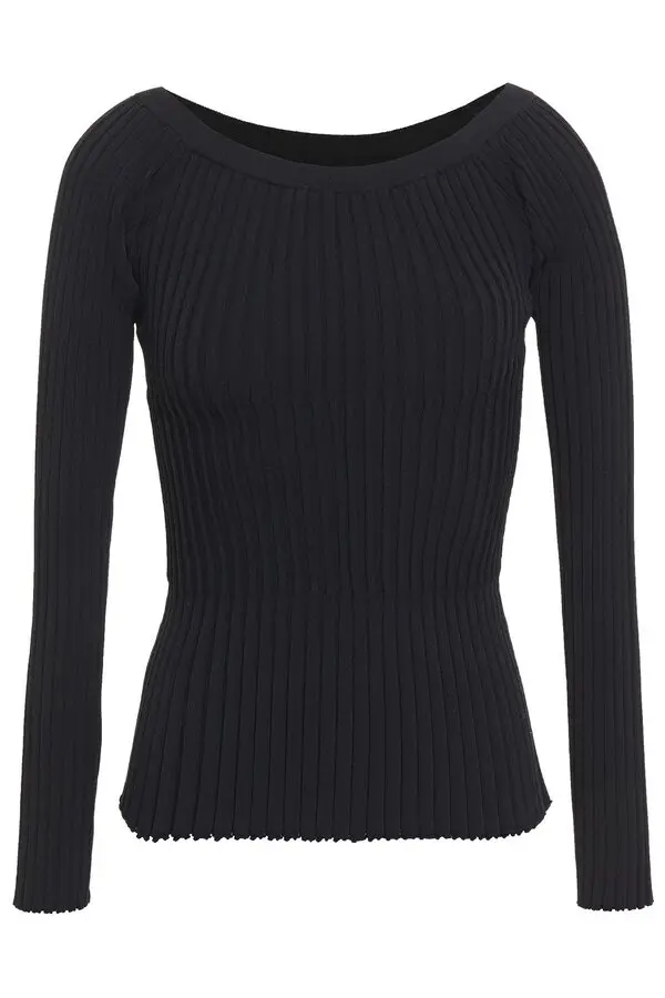 Altuzarra Ribbed Stretch-knit Top