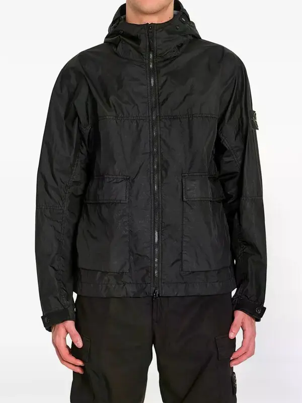Stone Island Logo-patch Bomber Jacket