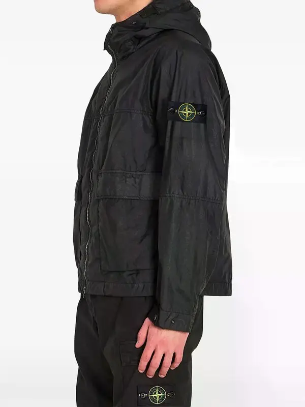 Stone Island Logo-patch Bomber Jacket