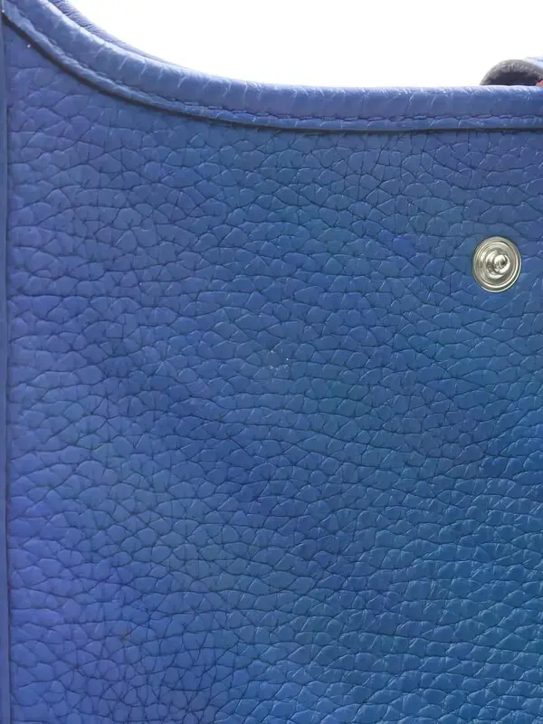 Hermès Evelyn Amazon Leather Shoulder Bag - Blue