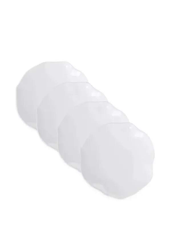 VILLEROY & BOCH Wavy-edge Plate Set - White