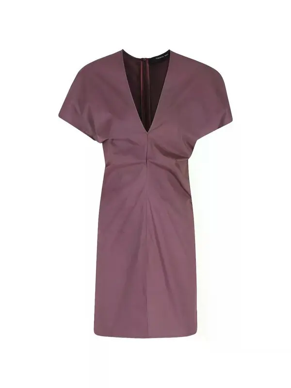 Federica Tosi Draped V-neck Dress