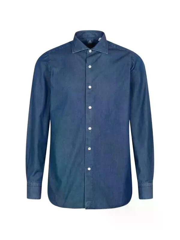 FINAMORE 1925 Spread-collar Shirt