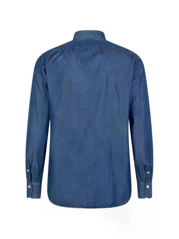 FINAMORE 1925 Spread-collar Shirt