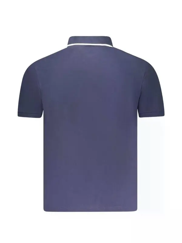 NORTH SAILS Logo-patch Tipped Polo Shirt - Blue