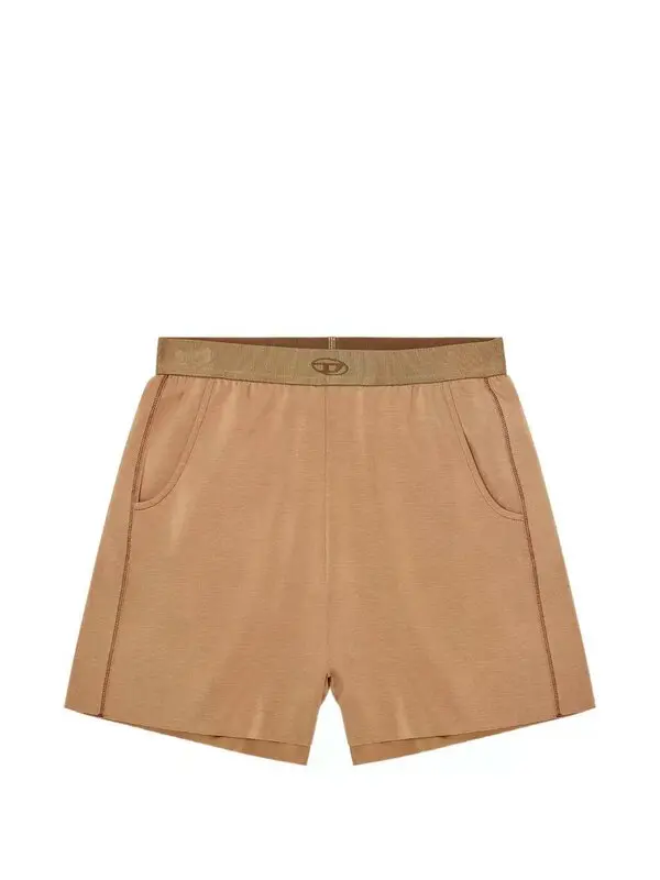 DIESEL® Logo-embossed Scuba Shorts