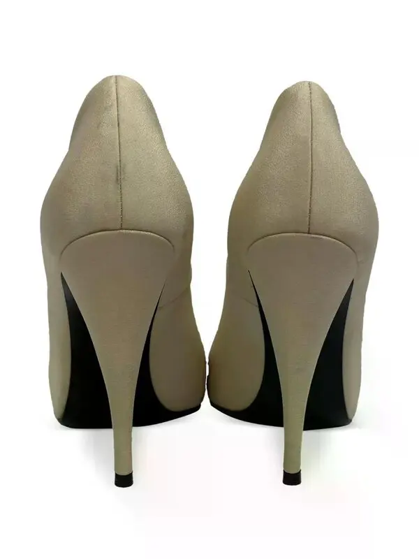 Saint Laurent Franky Peep-toe Pumps
