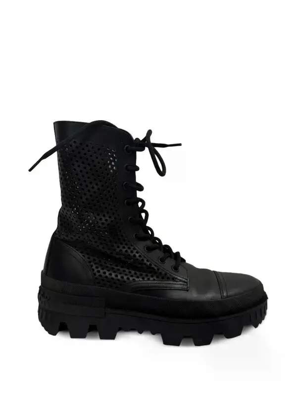 Moncler Carinne Perforated Ankle Boots