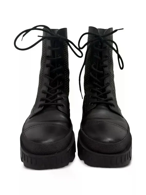 Moncler Carinne Perforated Ankle Boots