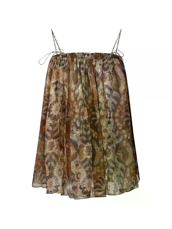 INTO THE EAST Floral-print Blouse