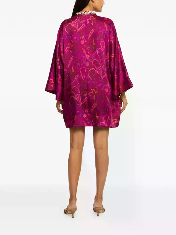 Cinq À Sept Paisley Bloom Kaftan