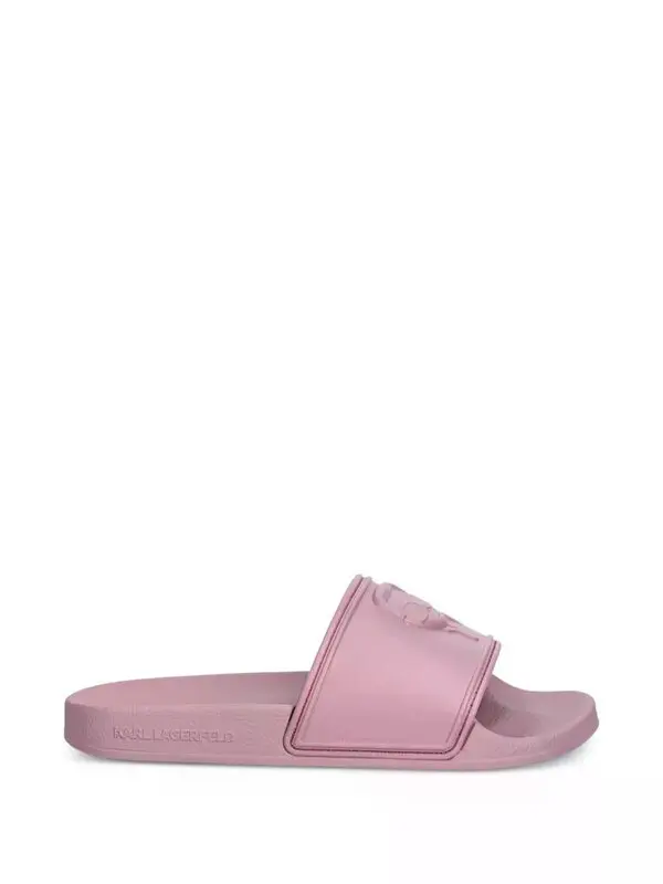 Karl Lagerfeld Ikonik Karl Slides - Pink