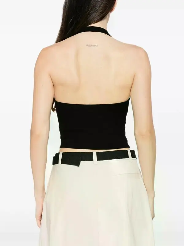 Enza Costa Halterneck Top - Neutrals