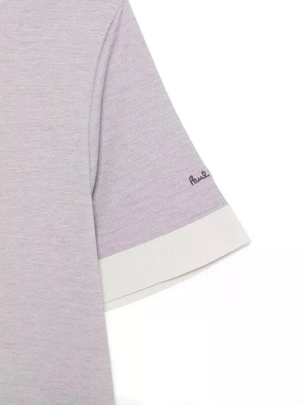 Paul Smith Ribbed-trim Polo Shirt