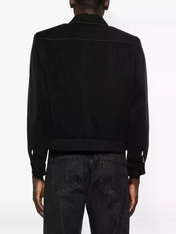 SECOND / LAYER Herman Contrast-stitch Jacket