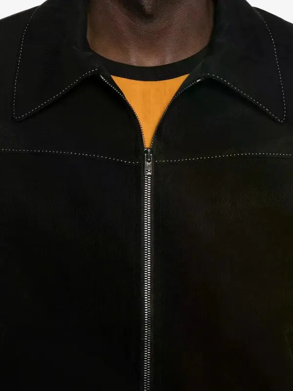 SECOND / LAYER Herman Contrast-stitch Jacket