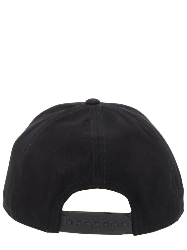 Palm Angels Overlogo Baseball Cap - Black