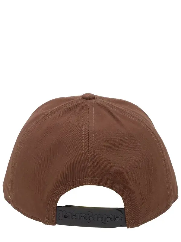 Palm Angels Overlogo Baseball Cap - Brown