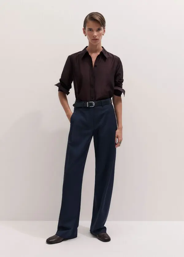ME+EM Pinstriped Trousers