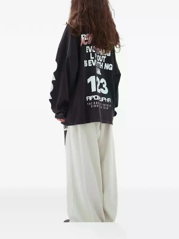 RRR123 Occultista Long-sleeve Mock Neck T-shirt