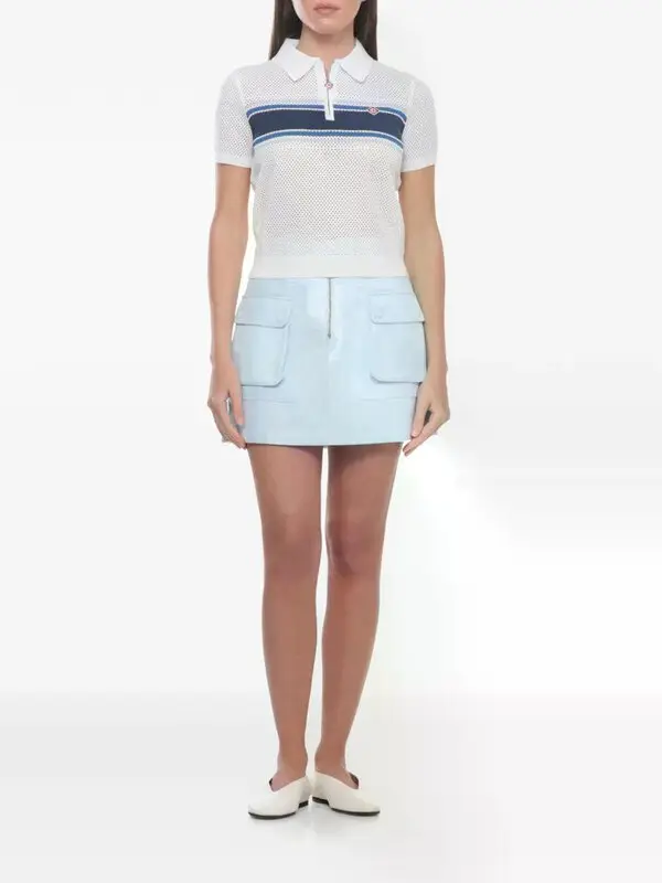 Casablanca Cargo-pocket Mini Skirt