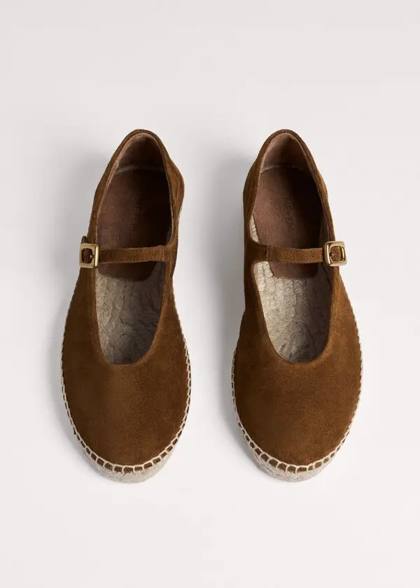 ME+EM Mary Jane Espadrille Ballerina