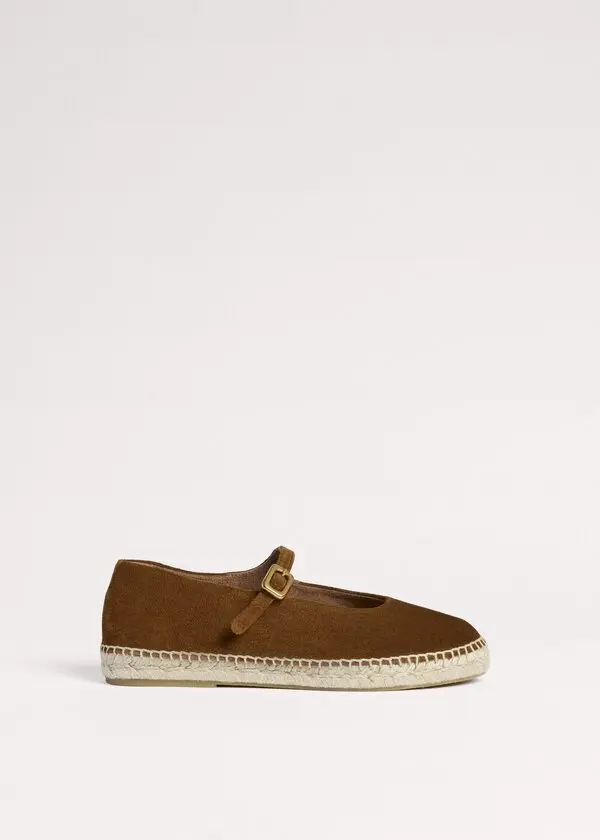 ME+EM Mary Jane Espadrille Ballerina