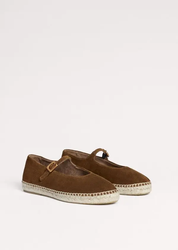 ME+EM Mary Jane Espadrille Ballerina