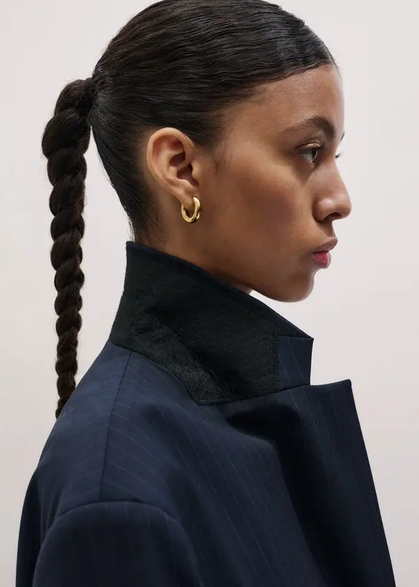 ME+EM Pinstripe Oversized Blazer