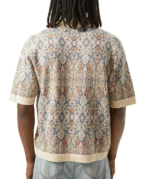 CORRIDOR Trance Knit Shirt - Natural