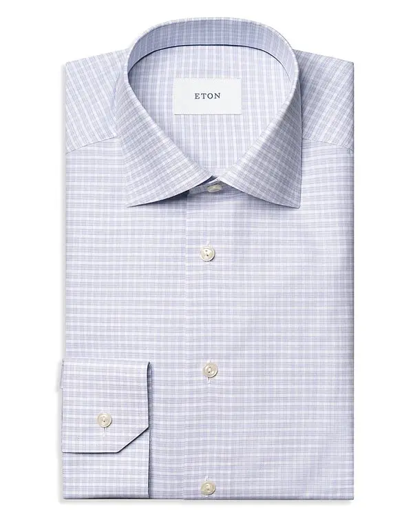 Eton Slim Fit Dress Shirt - Medium Purple