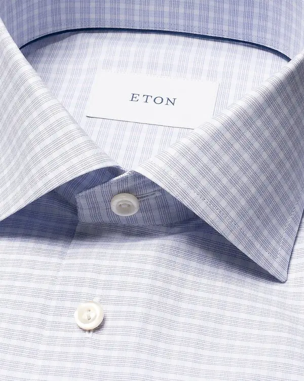 Eton Slim Fit Dress Shirt - Medium Purple
