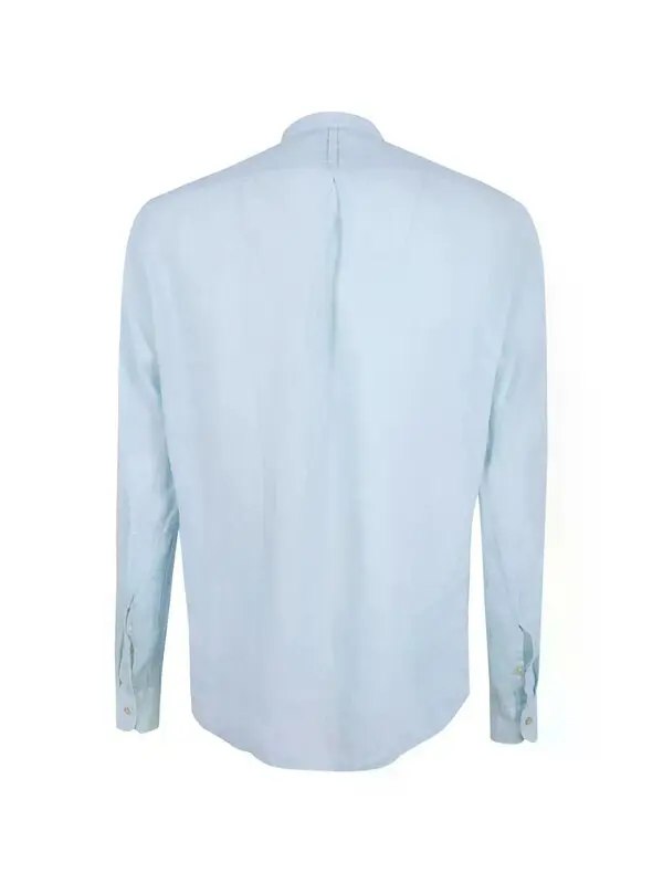 TINTORIA MATTEI 954 Linen Shirt - Blue