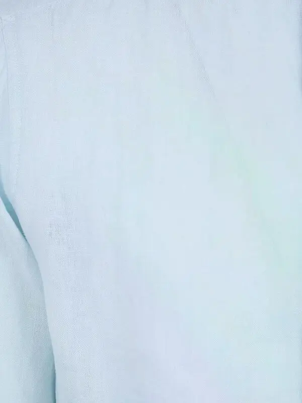 TINTORIA MATTEI 954 Linen Shirt - Blue