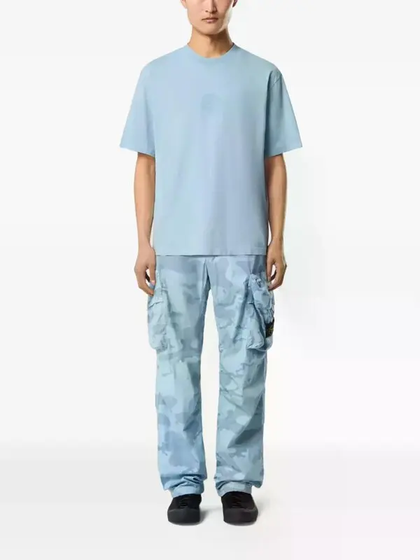 Stone Island Logo-print T-shirt - Blue