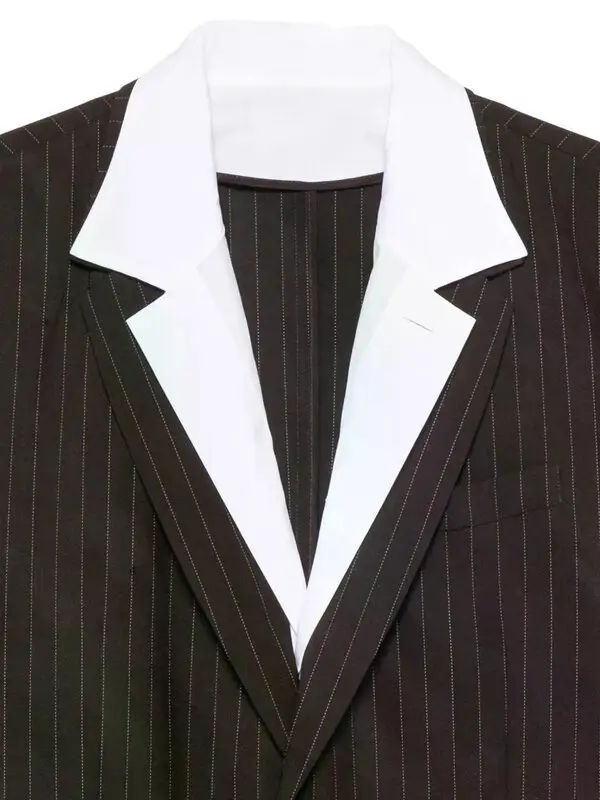 Sacai Stripe-pattern Blazer