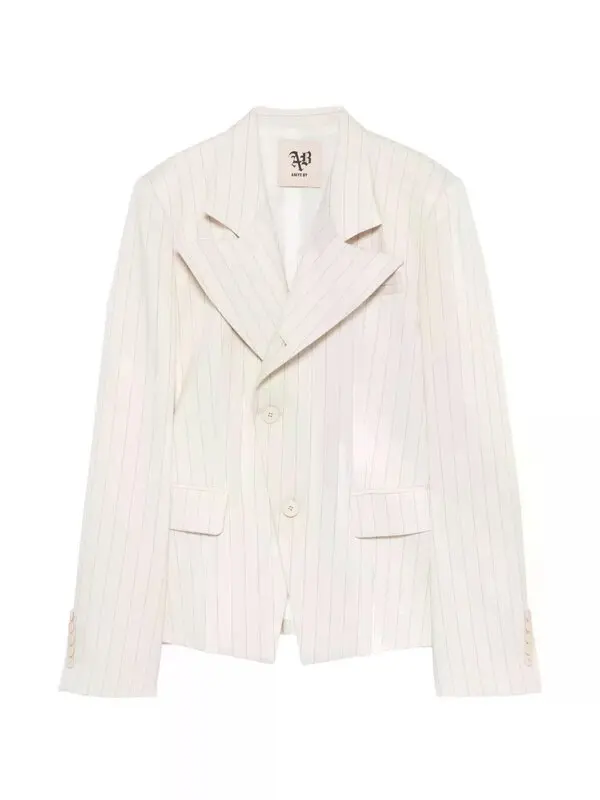 ANIYE BY Pinstripe Notched-lapels Jacket - Neutrals