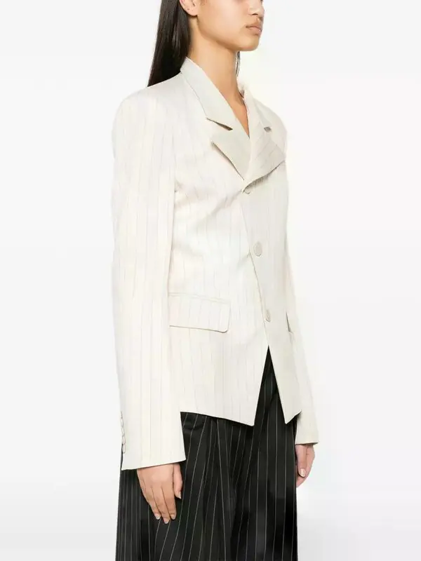 ANIYE BY Pinstripe Notched-lapels Jacket