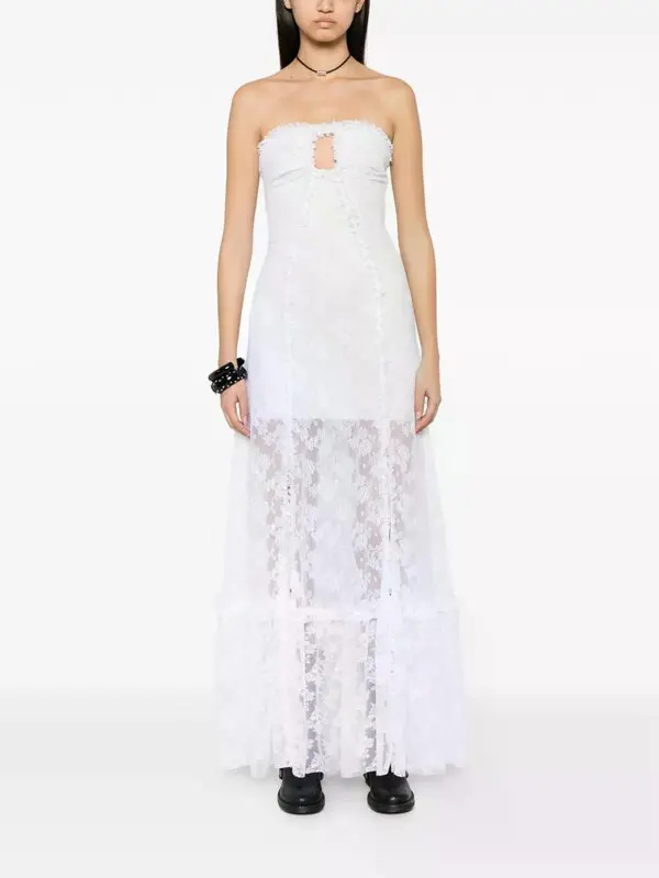 ANIYE BY Flower-lace Maxi Dress