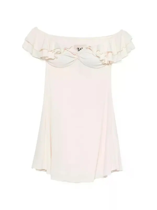 ANIYE BY Ruffled Off-shoulder Mini Dress