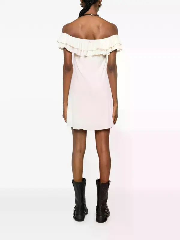 ANIYE BY Ruffled Off-shoulder Mini Dress
