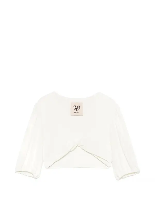 ANIYE BY Twist-detail Top - White