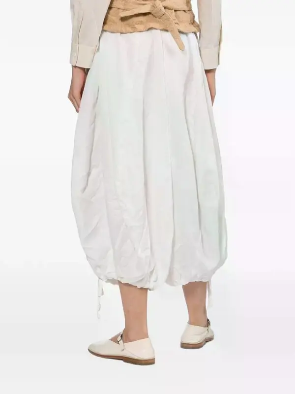 Comme Des Garçons Balloon Trousers With Drawstring Cuffs