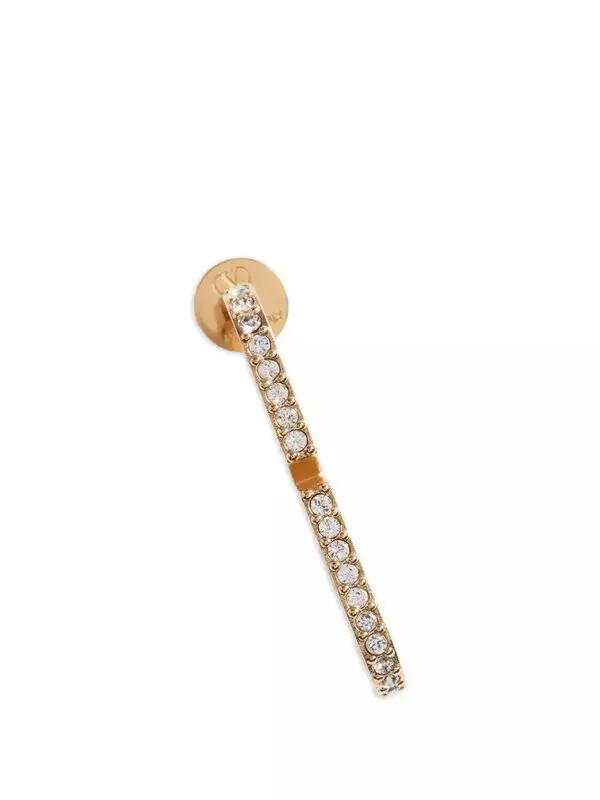 Valentino Garavani Vlogo Signature Crystal Earrings - Gold