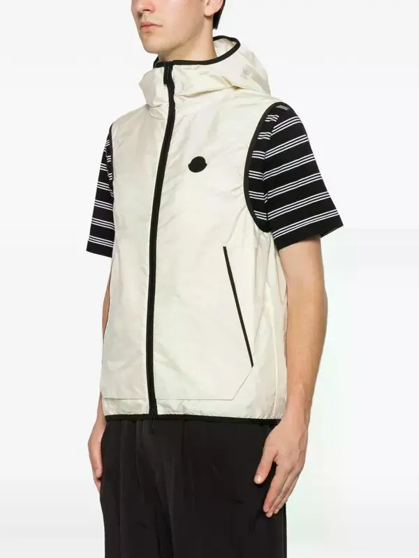Moncler Logo-print Hooded Gilet